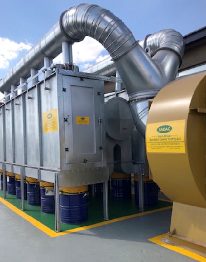 DUSTMASTER || Mechanical Shake Fabric Dust Filter units